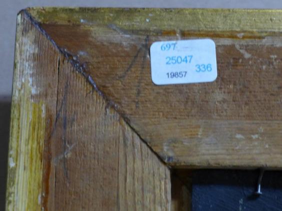 Monogrammist HS, 1871: Gemälde Hofstelle mit 2 Häusern | online kaufen ...